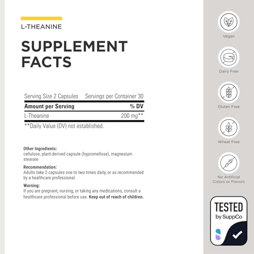 natural l-theanine supplement for calmness