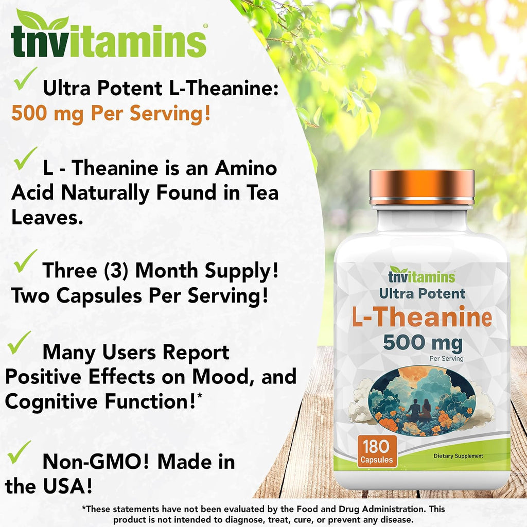 natural l-theanine supplement for focus