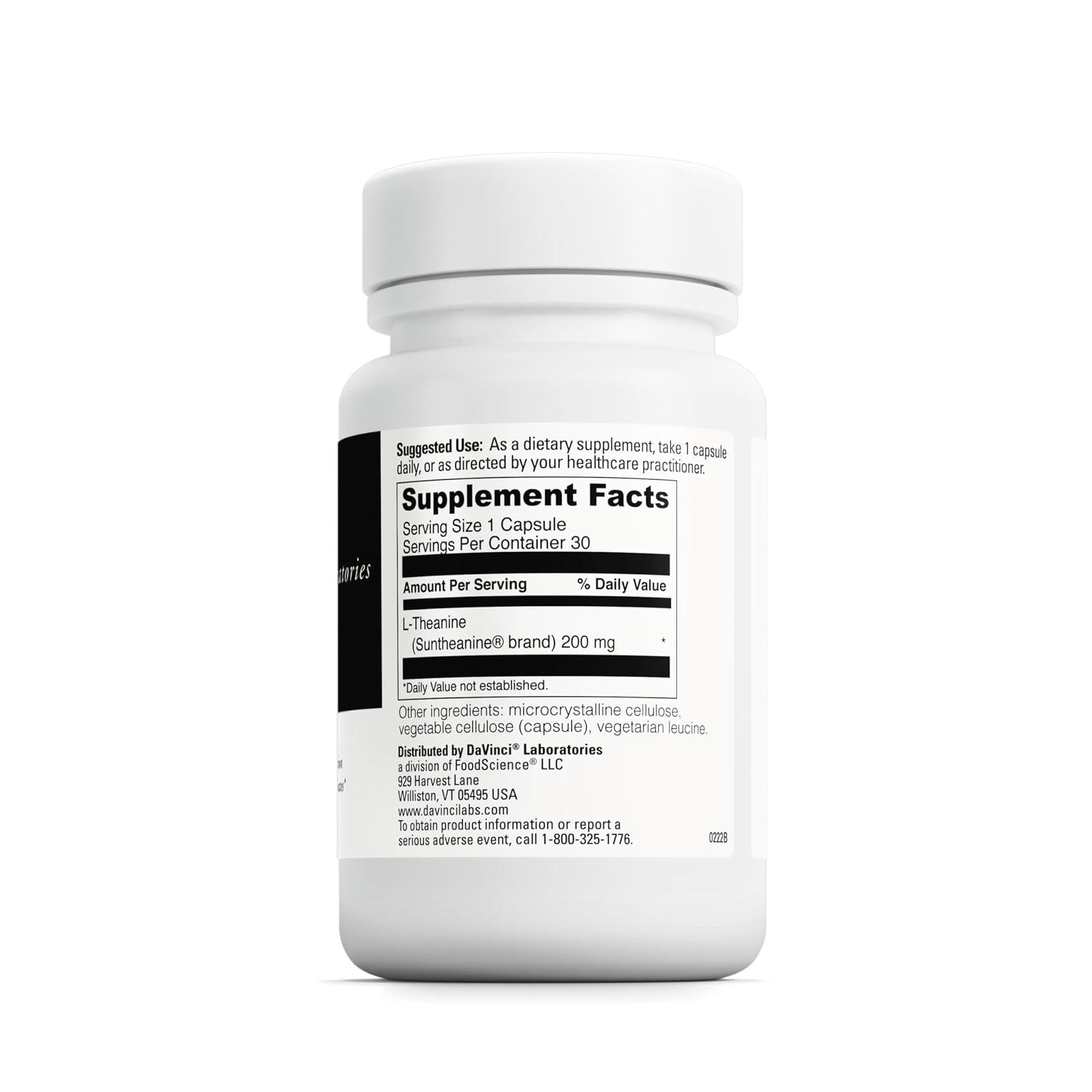 natural l-theanine supplement for stress relief