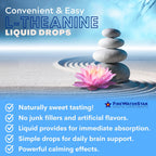 natural l-theanine supplement in liquid form