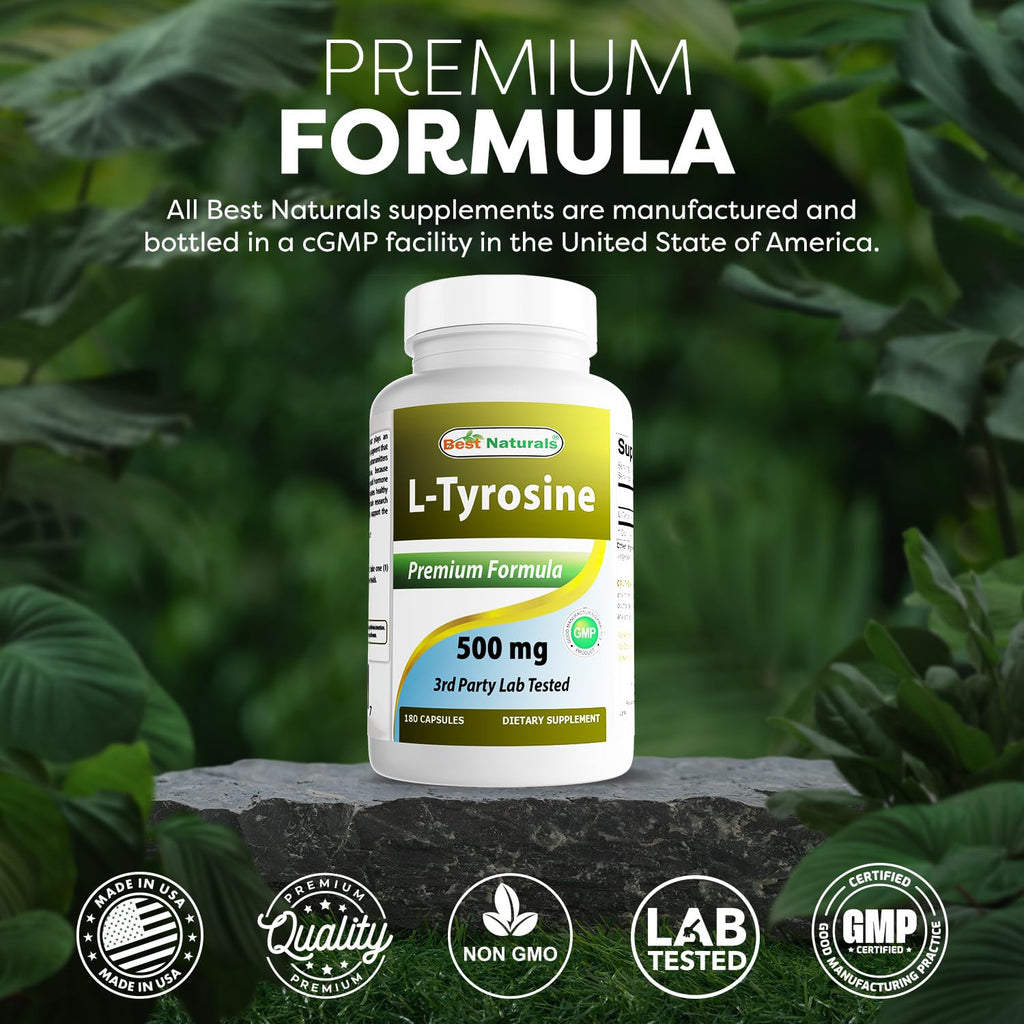 natural l-tyrosine for cognitive health
