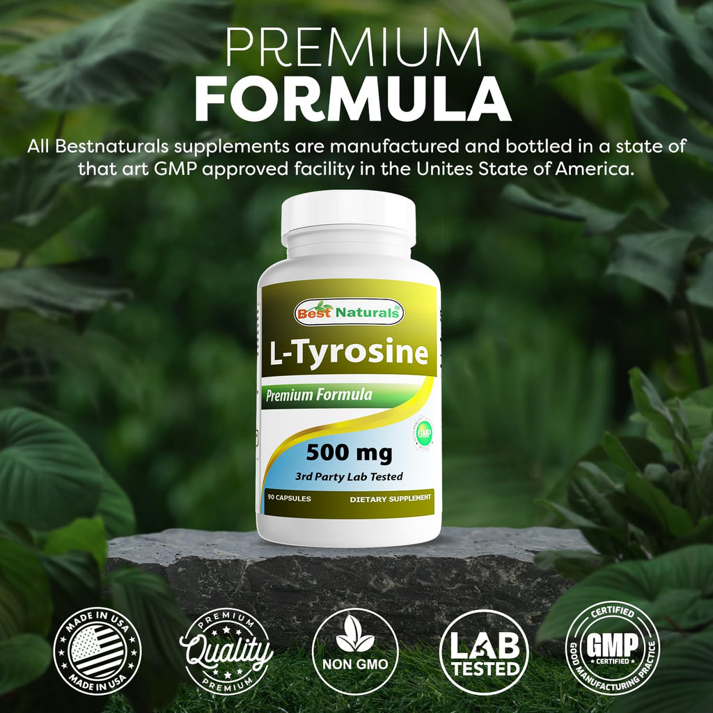 natural l-tyrosine for cognitive health