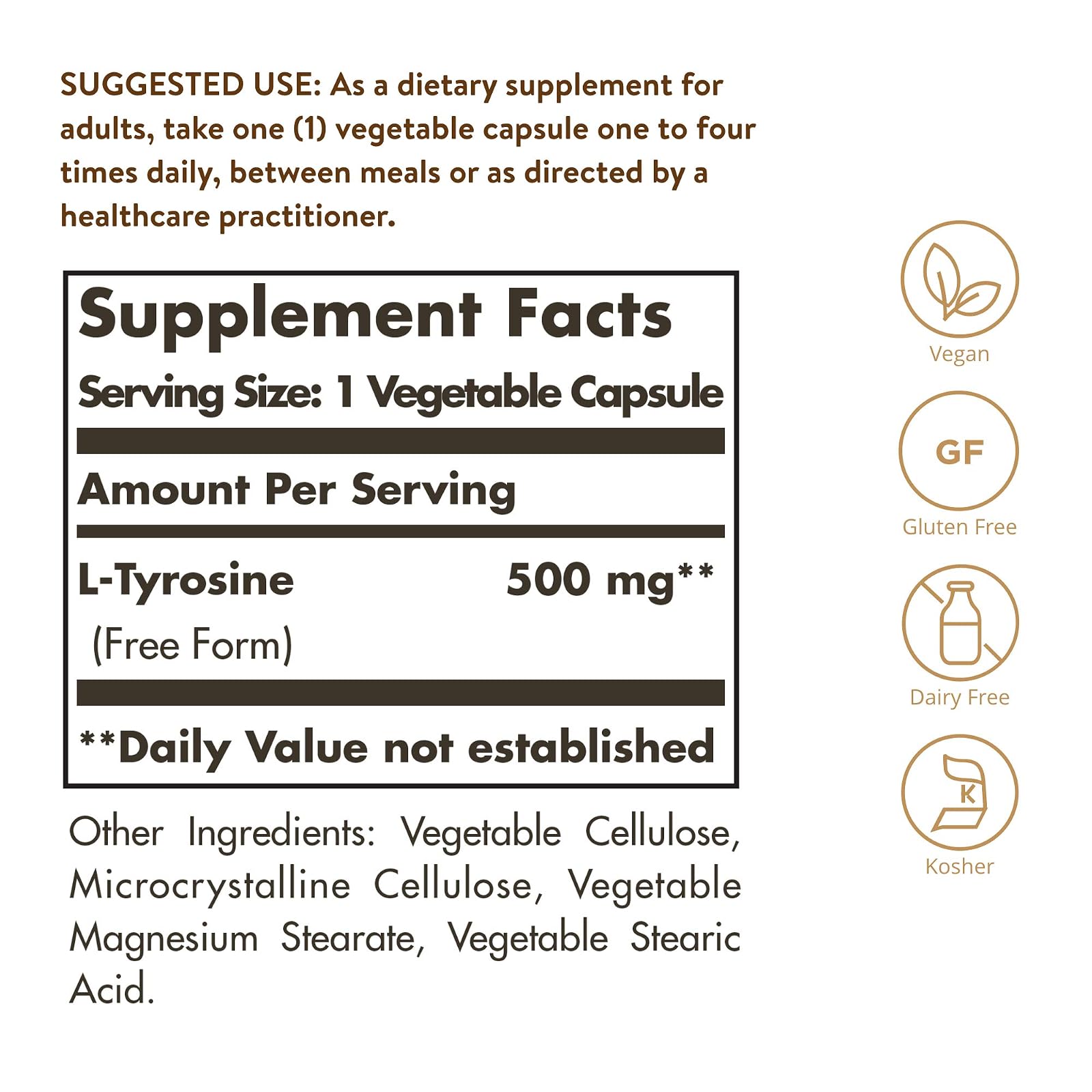 natural l-tyrosine supplement for energy