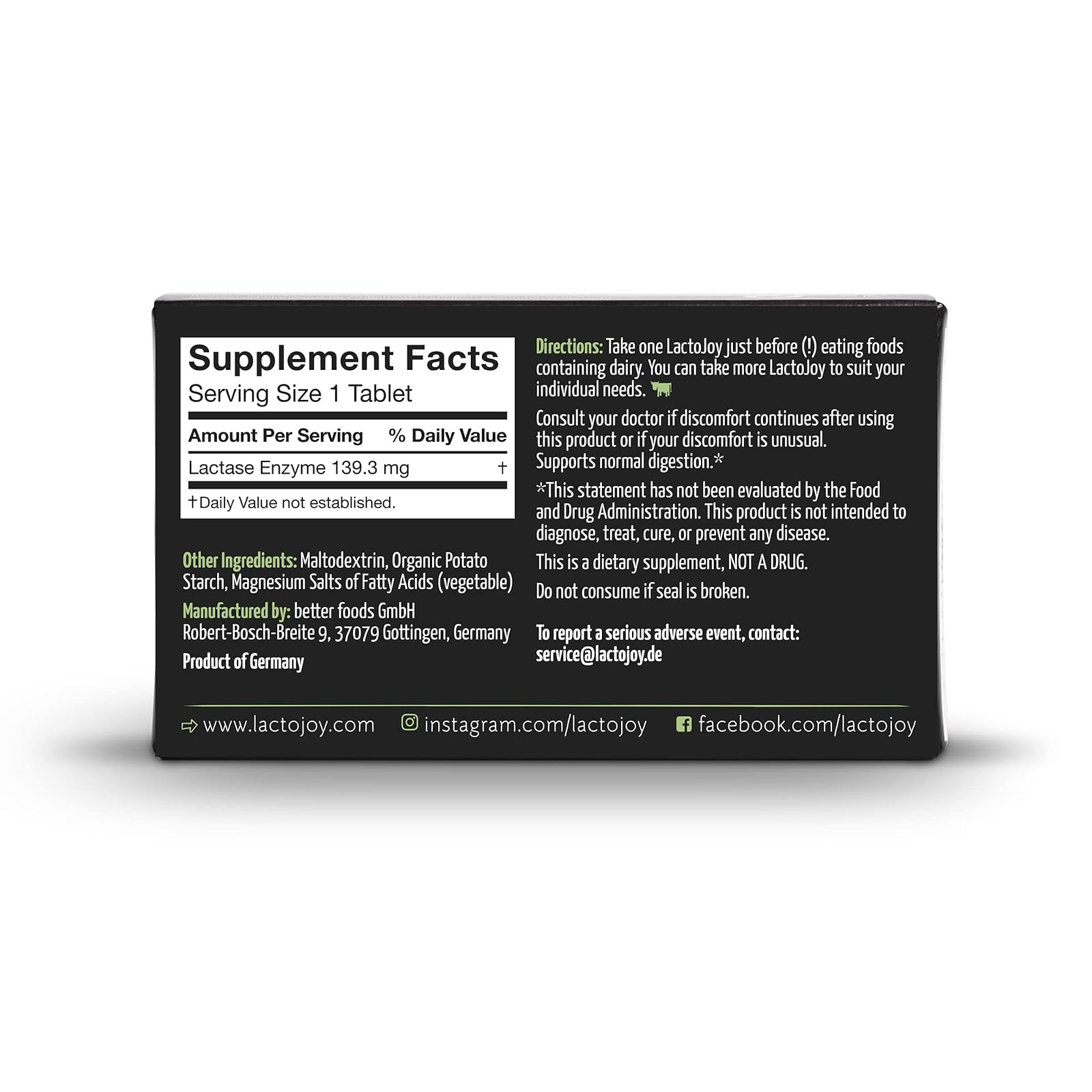 natural lactase for lactose intolerance