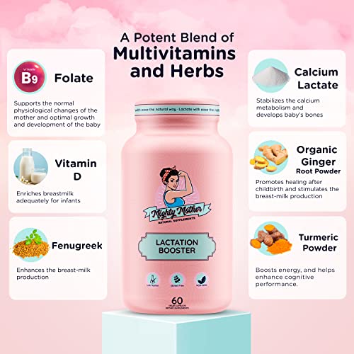 Natural lactation aid for new moms