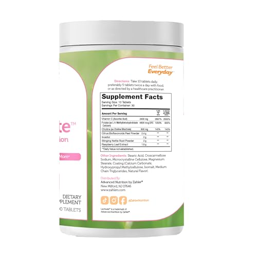 Natural lactation aid with stinging nettle