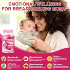 Natural lactation gummies for mothers