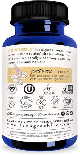 natural lactation support with Liquid Gold
