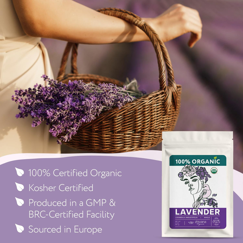 natural lavender for herbal teas