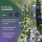 natural lavender for soothing blends