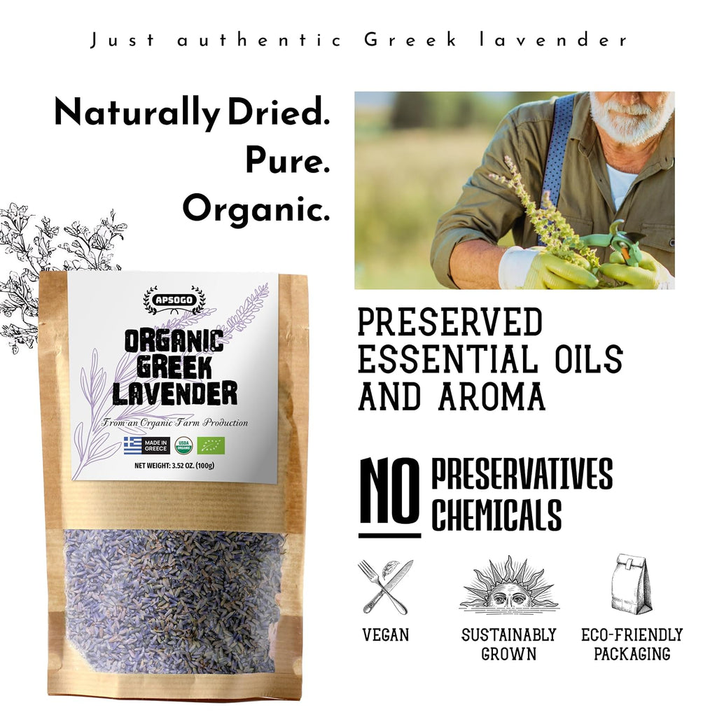 natural lavender for tea blends