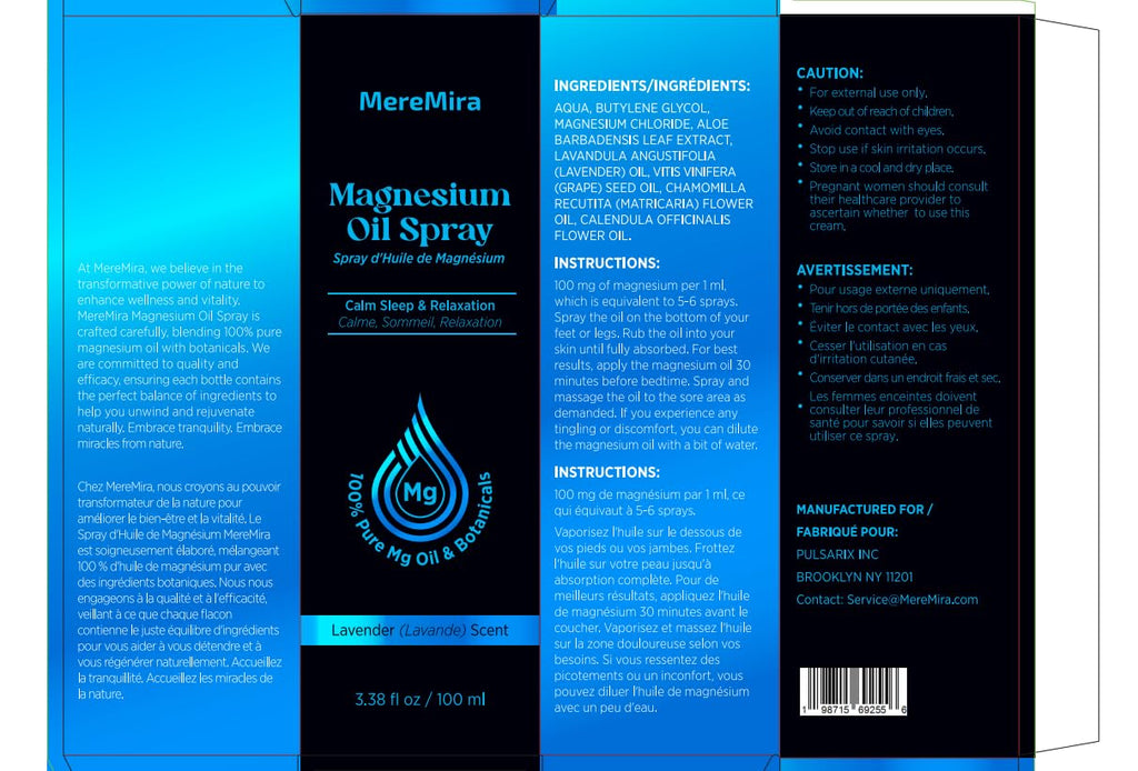 natural lavender magnesium spray benefits