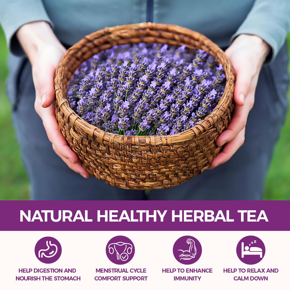 natural lavender powder for desserts