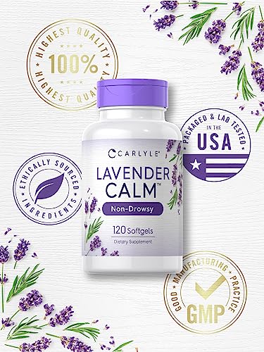 Natural lavender supplement for tranquility