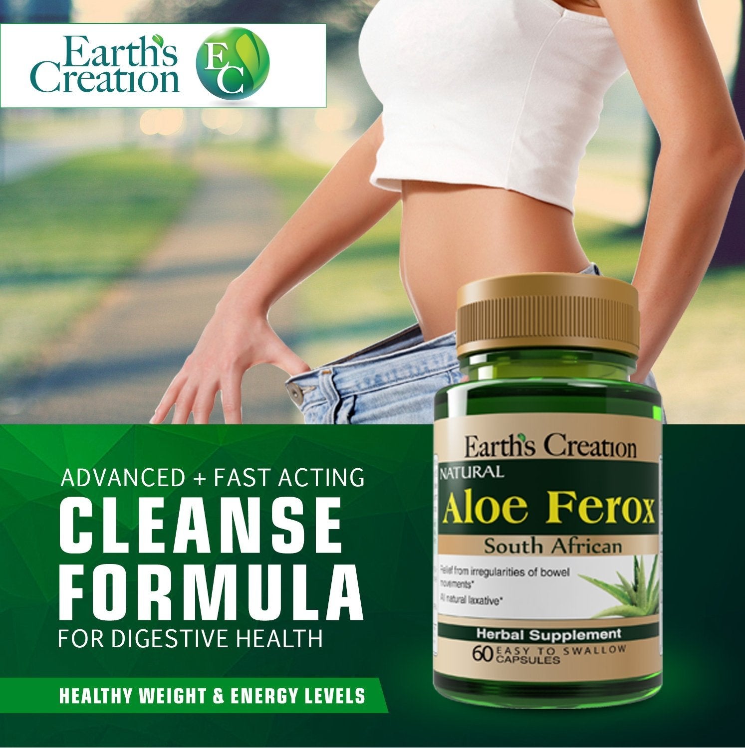 Natural laxative supplement for gentle relief