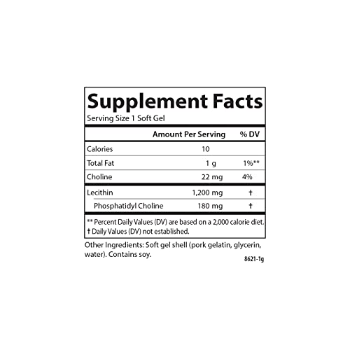 Natural lecithin for improved digestion