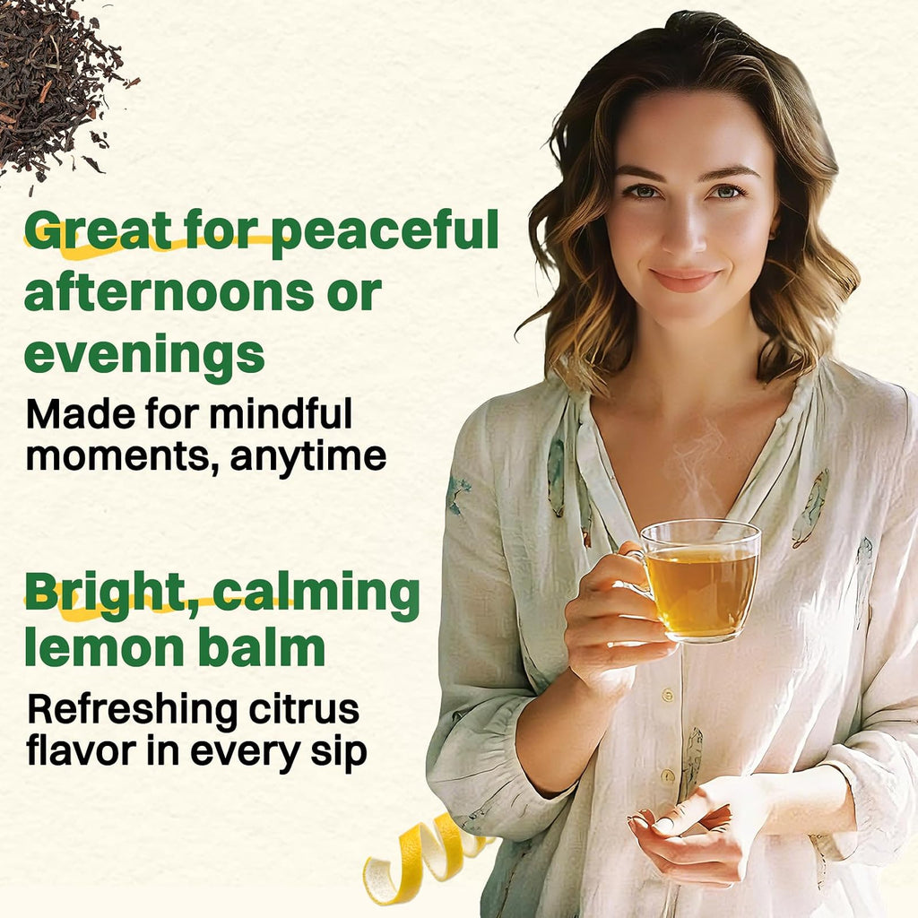natural lemon balm detox tea