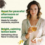 natural lemon balm detox tea