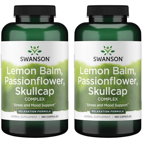 natural lemon balm stress support capsules