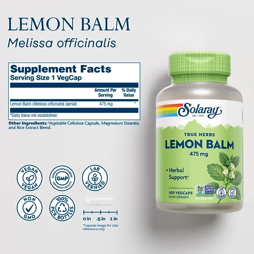 natural lemon balm supplement benefits