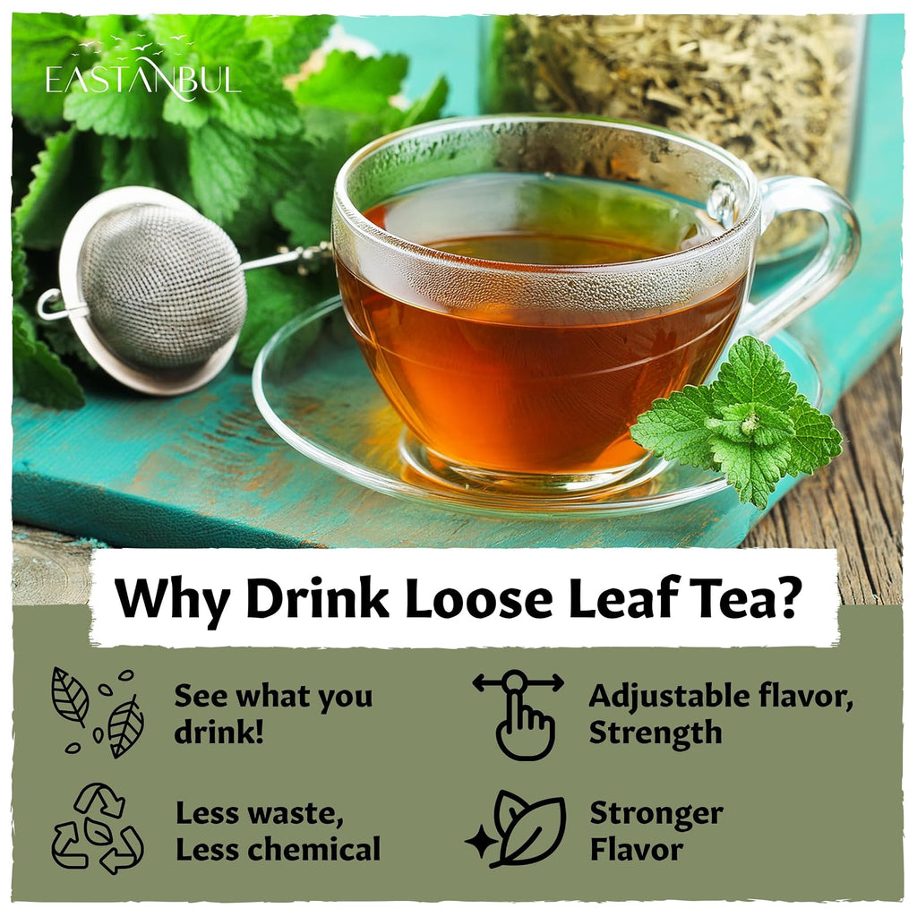 natural lemon balm tea for sleep
