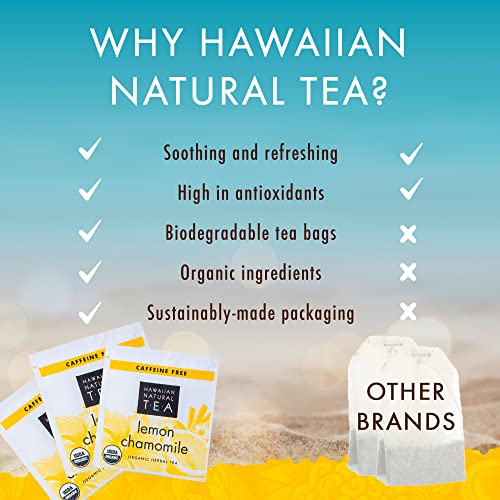 natural lemon chamomile tea blend