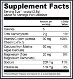 natural lemon flavour electrolyte powder
