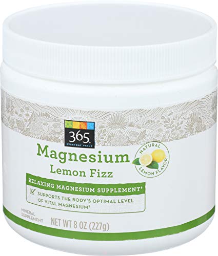 natural lemon flavour magnesium supplement