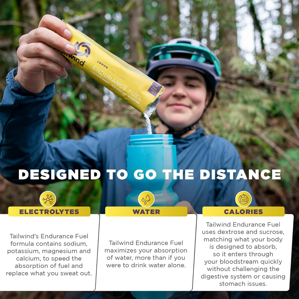 natural lemon flavour sports drink