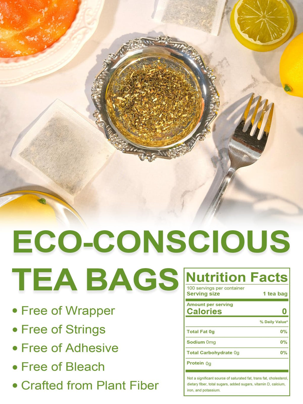 natural lemon flavour tea