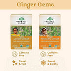 natural lemon ginger tea flavor