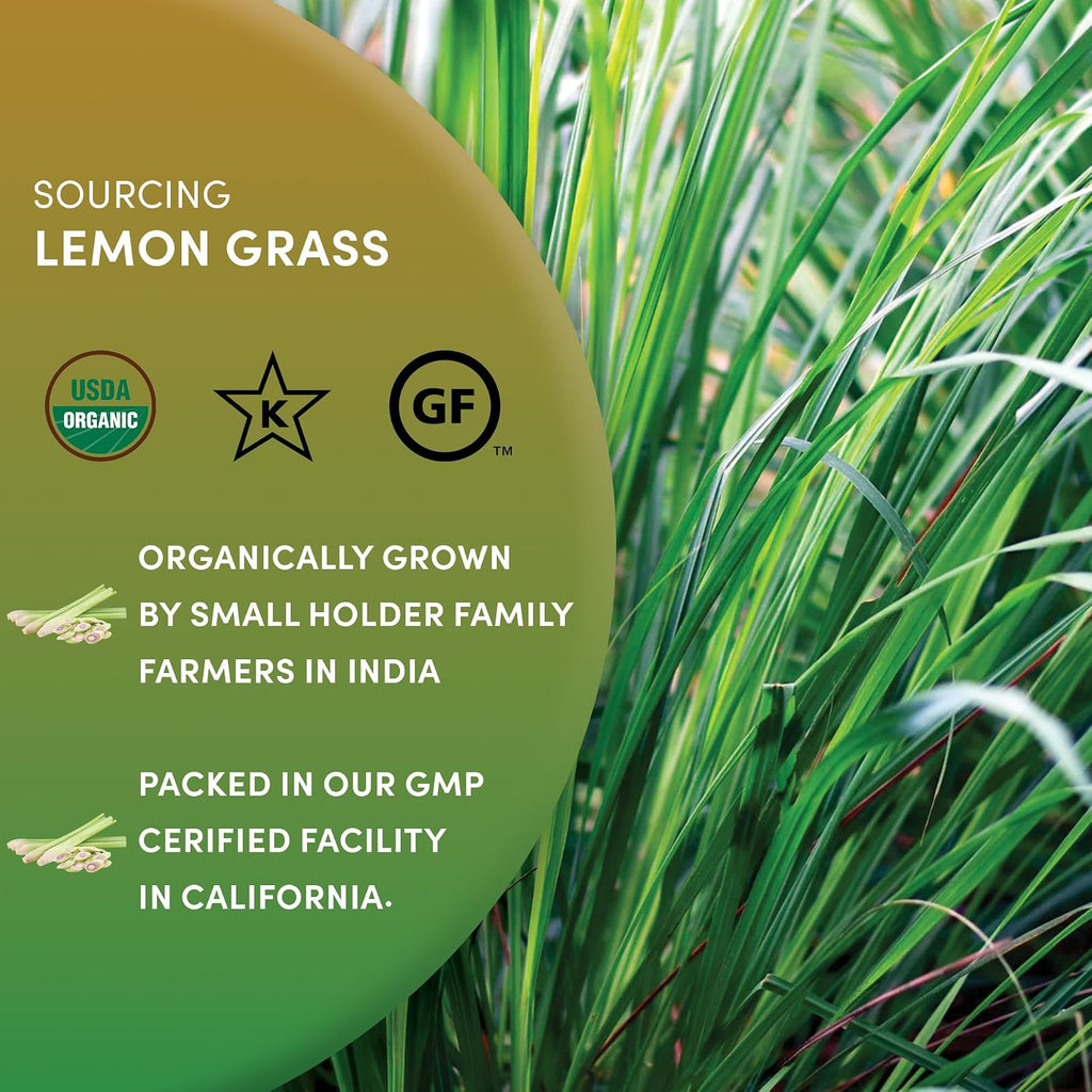 natural lemon grass detox tea