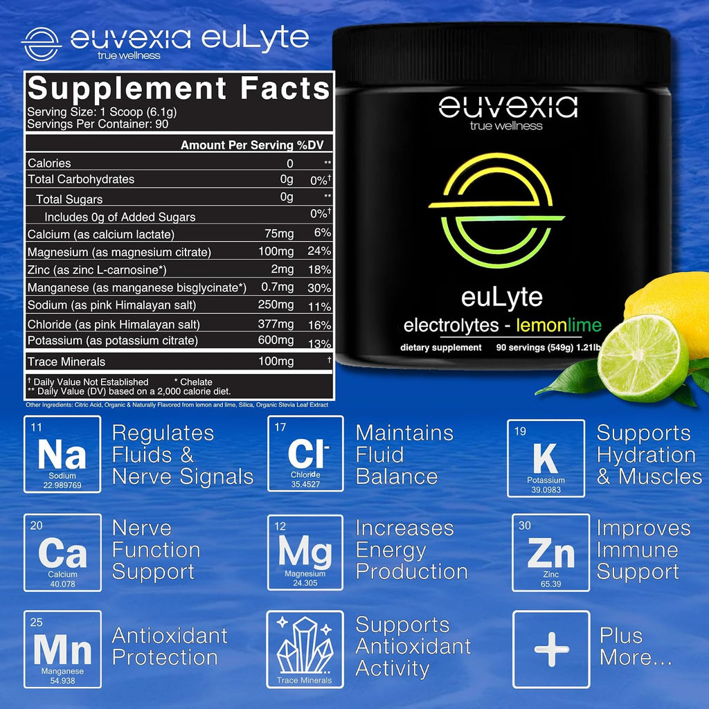 natural lemon lime drink for energy