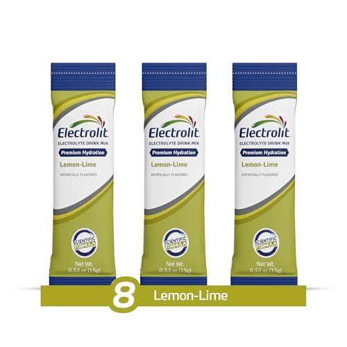 Natural lemon lime electrolyte powder blend