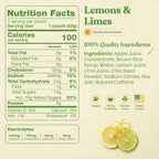 natural lemon lime energy boost