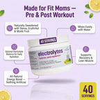 natural lemon lime flavour electrolytes
