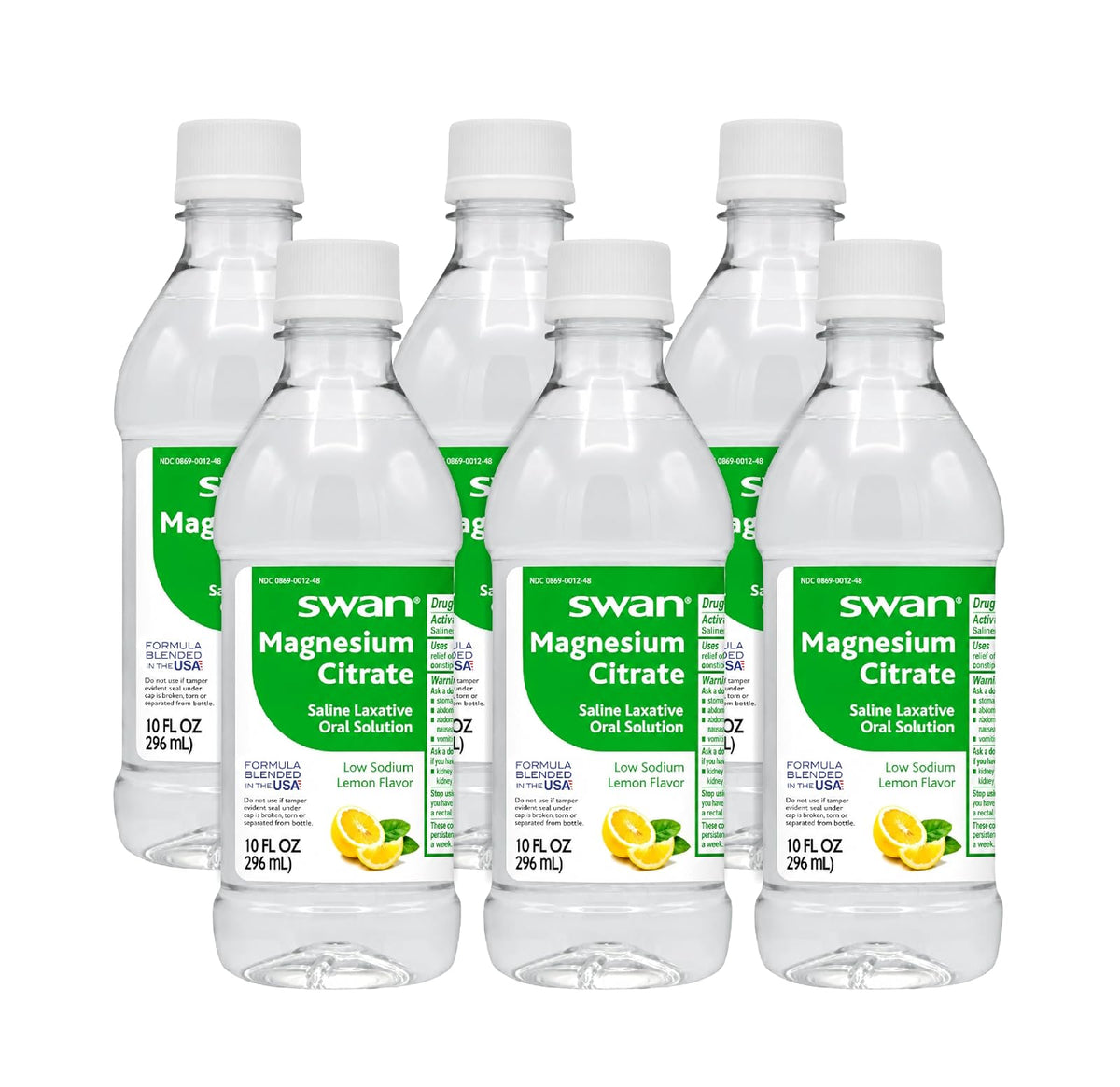 natural lemon magnesium citrate solution