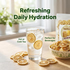 natural lemon slices for fruit tea