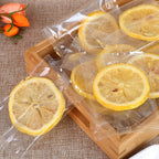 natural lemon slices for herbal tea