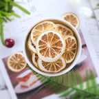 natural lemon slices for tea