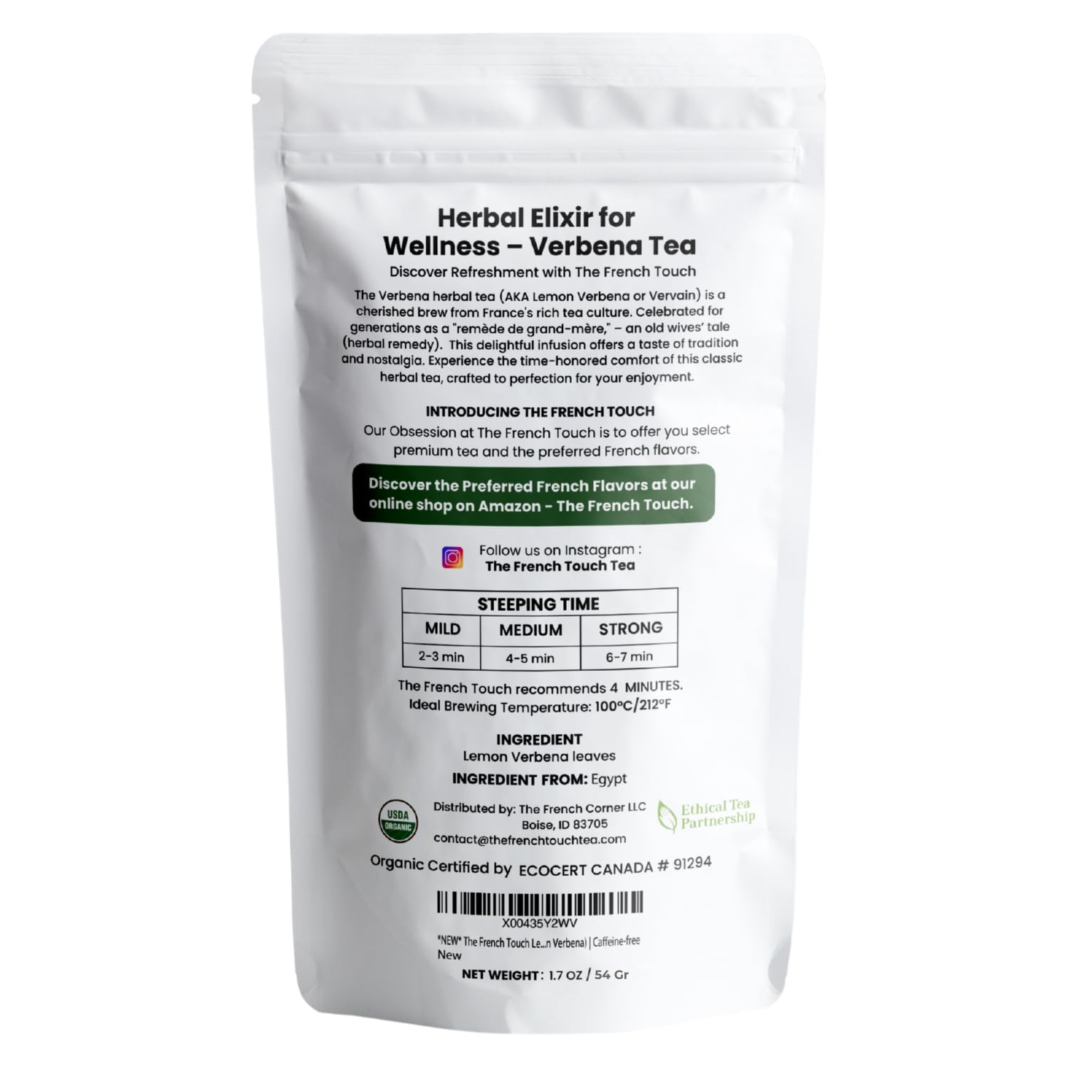 natural lemon verbena tea benefits