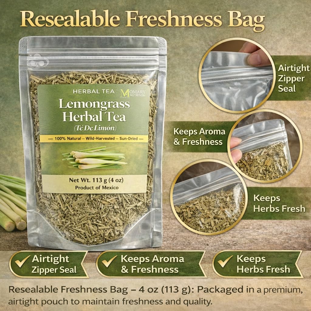 natural lemongrass tea benefits