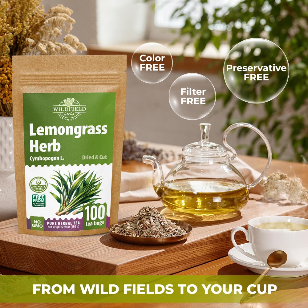 natural lemongrass tea for digestion