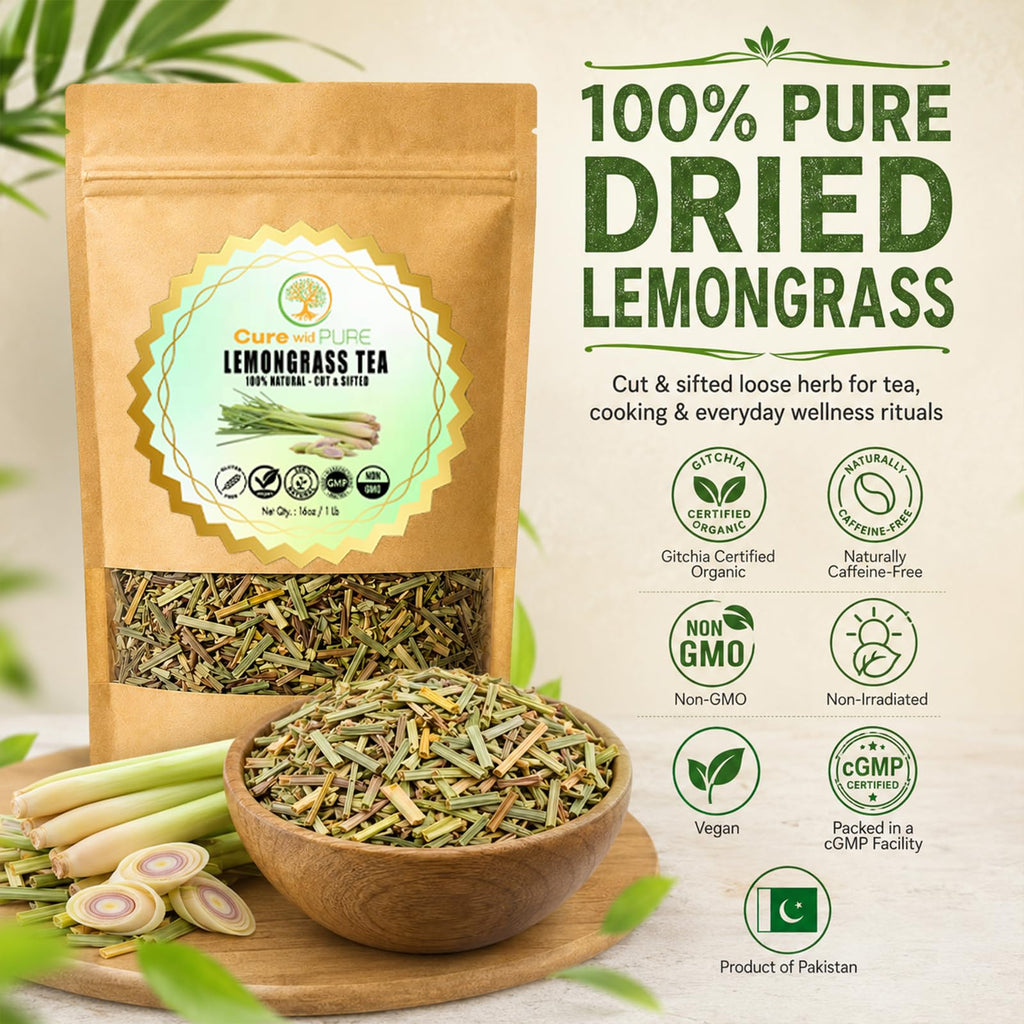 natural lemongrass tea for wellness