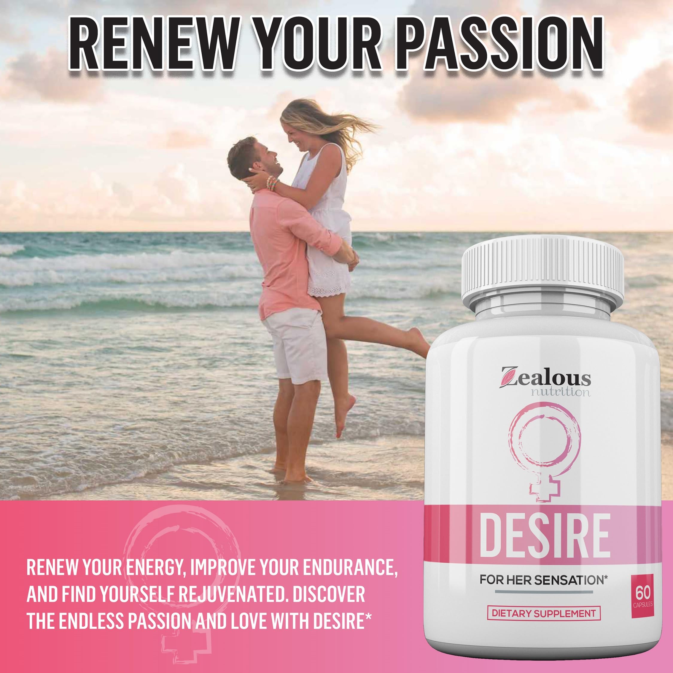 Natural libido support for females