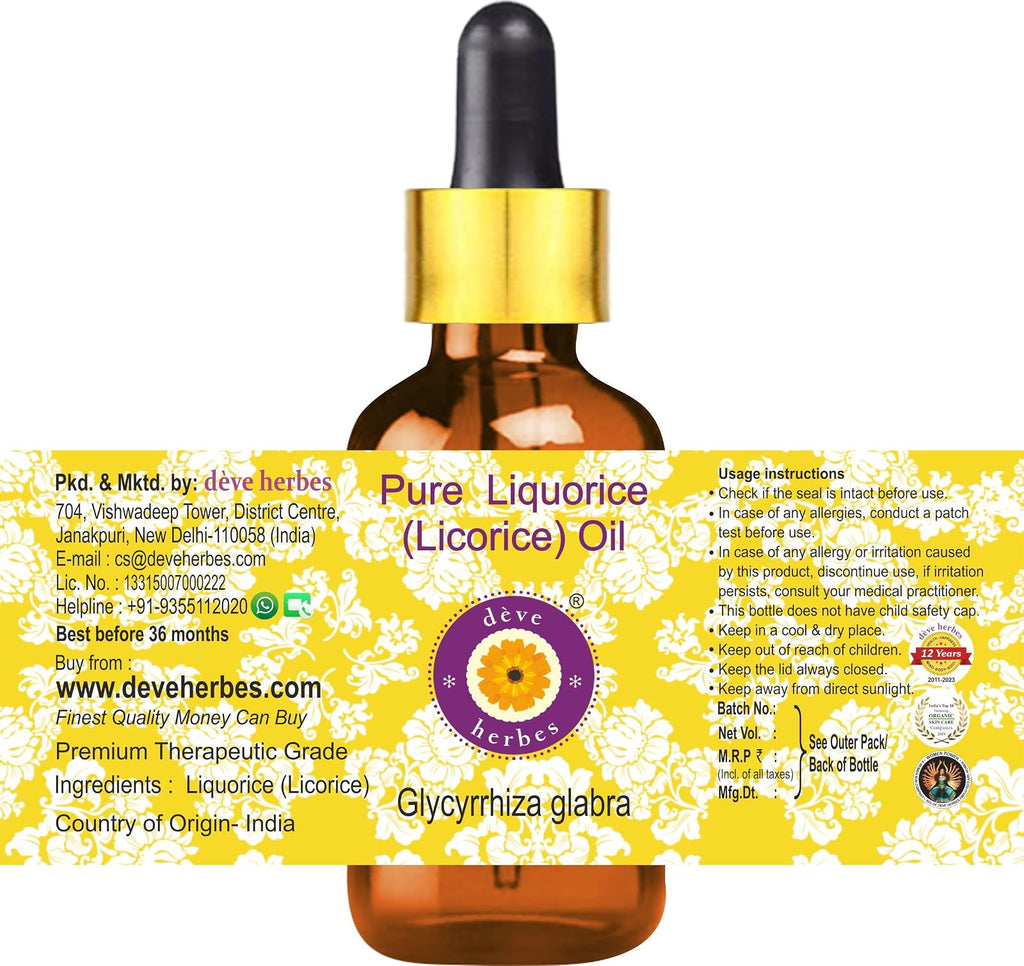 natural licorice oil for skin care