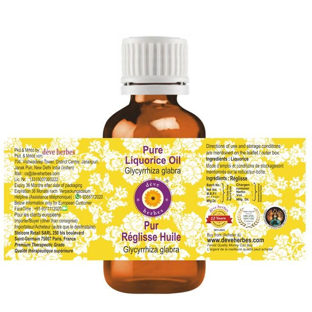 natural licorice oil for skincare