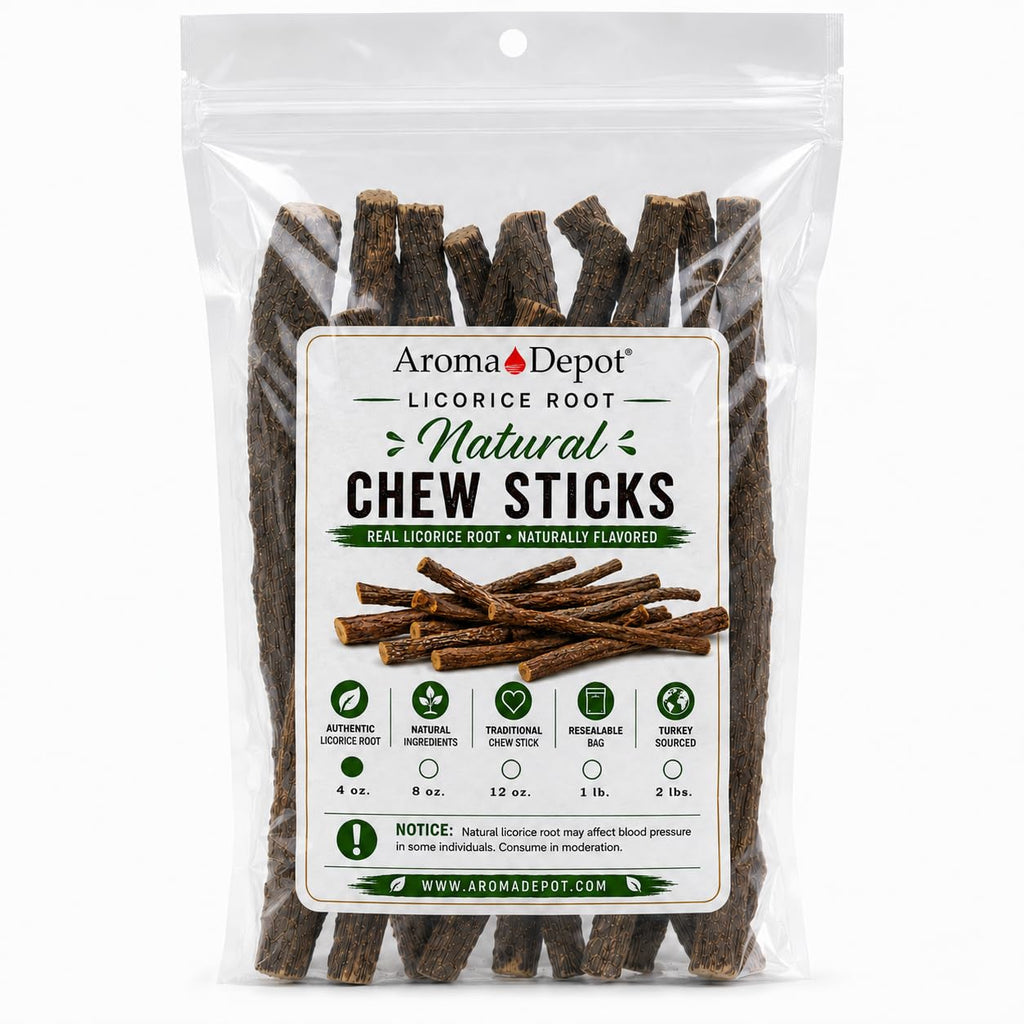 natural licorice root chew sticks