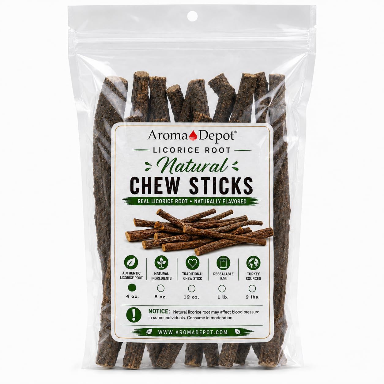 natural licorice root chew sticks
