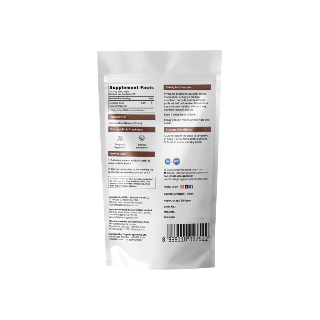 natural licorice root for digestion support